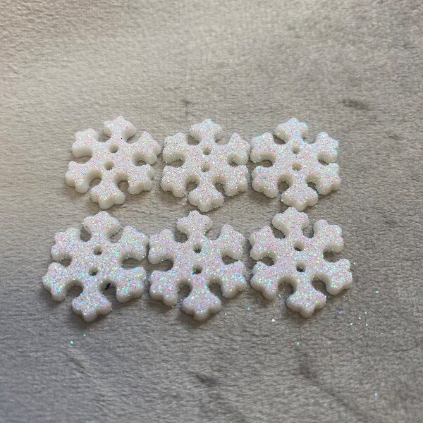 Glitter Snowflake - Etsy