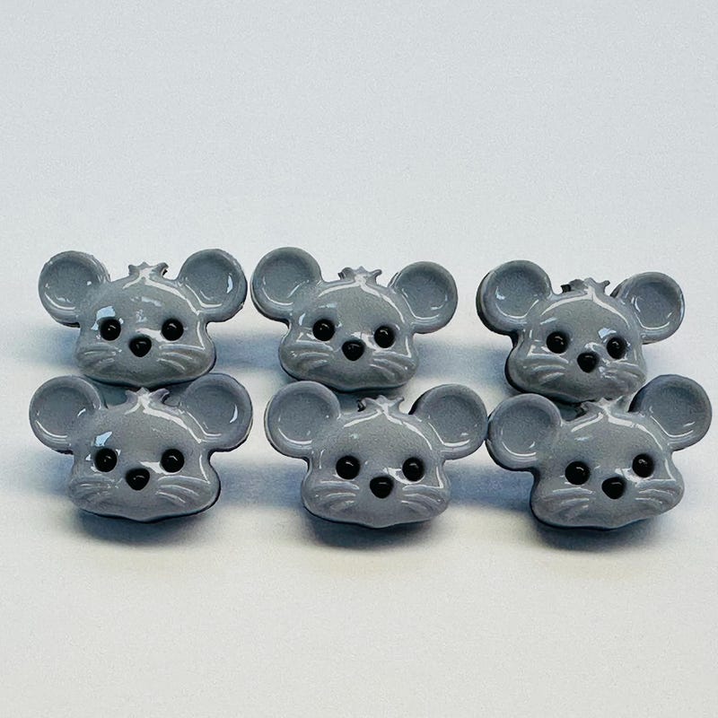 Sewing Buttons Mouse - Etsy UK