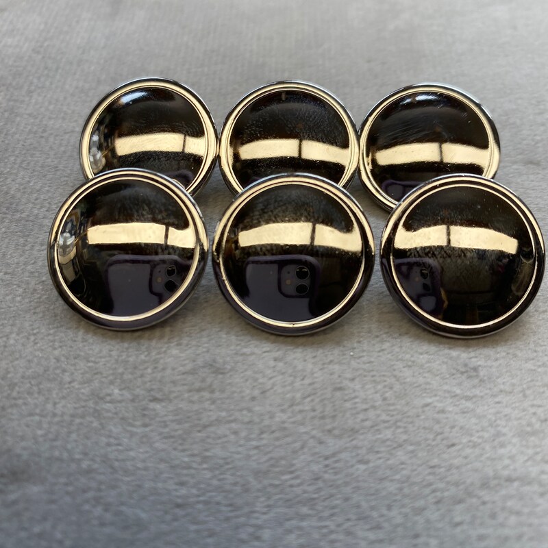 Metal Mirror Buttons - Etsy