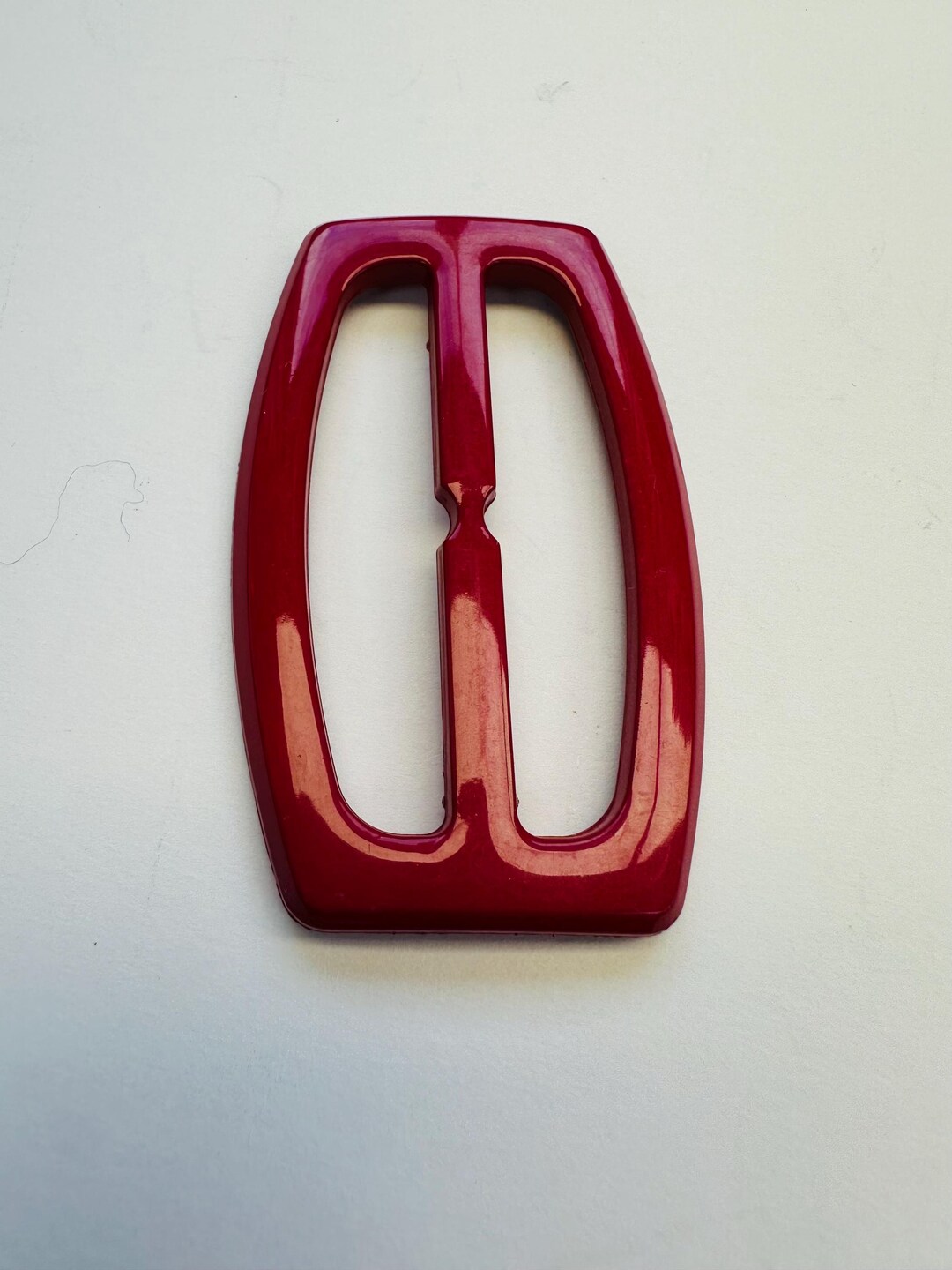 Red Slide Buckle Oblong Design Fits a Belt 50mm Sold Individually - Etsy