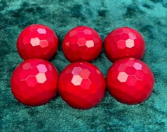Red Buttons | Etsy