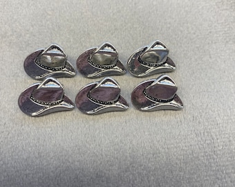 Cowboy Metal Buttons - Etsy