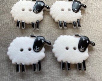 Sheep Buttons - Etsy