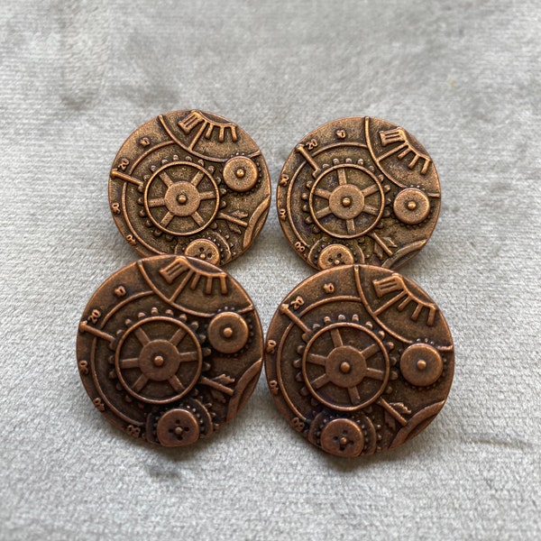 Steampunk Buttons - Etsy