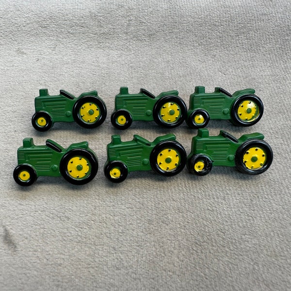 Tractor Buttons - Etsy