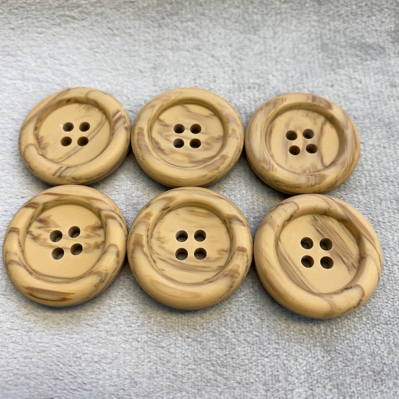 Wood Buttons - Etsy