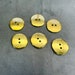 Metal Buttons Bright Gold-tone Heart Design 22mm a Set of 6 - Etsy
