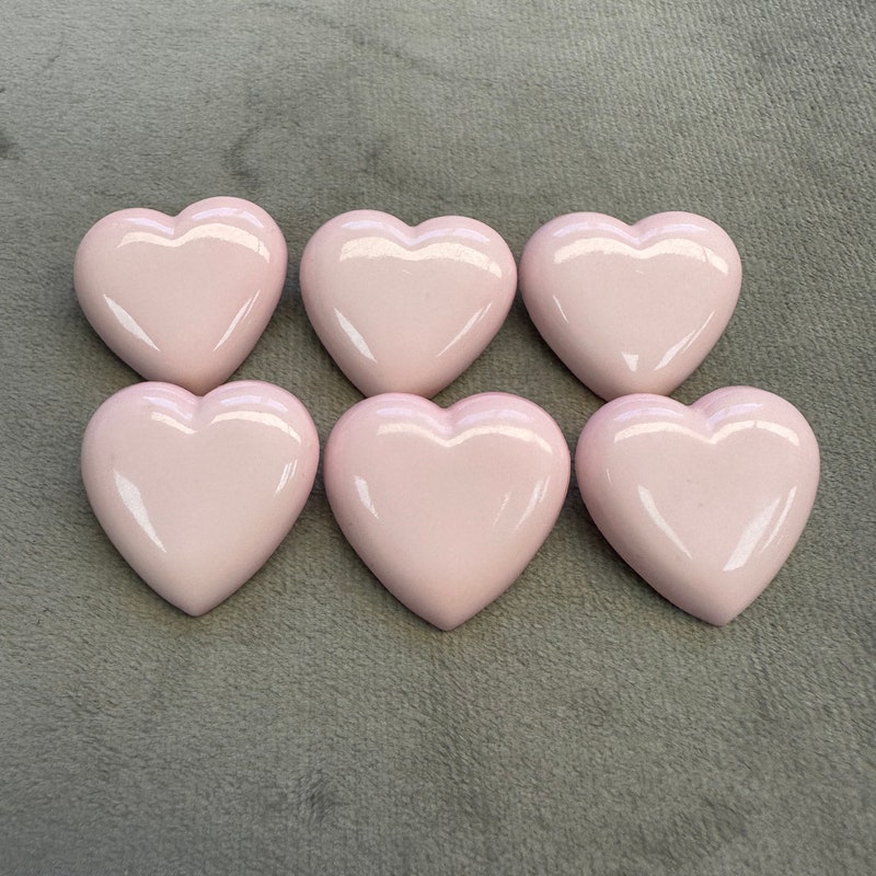 Heart Shape Buttons - Etsy