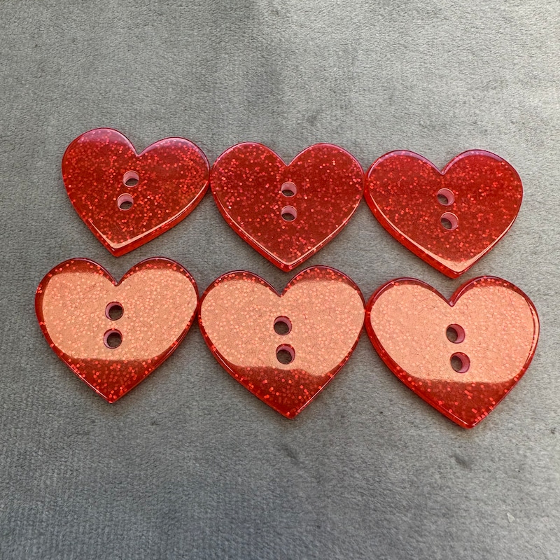 Heart Buttons - Etsy