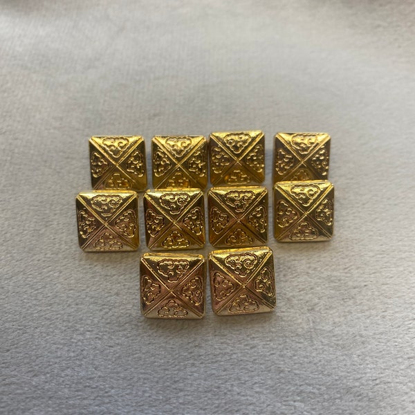 Square Buttons - Etsy