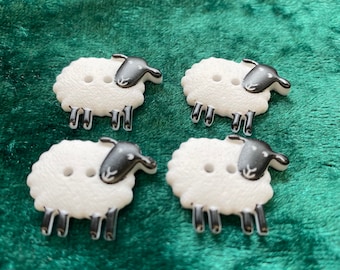 Sheep Buttons | Etsy