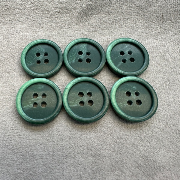 Green Buttons - Etsy
