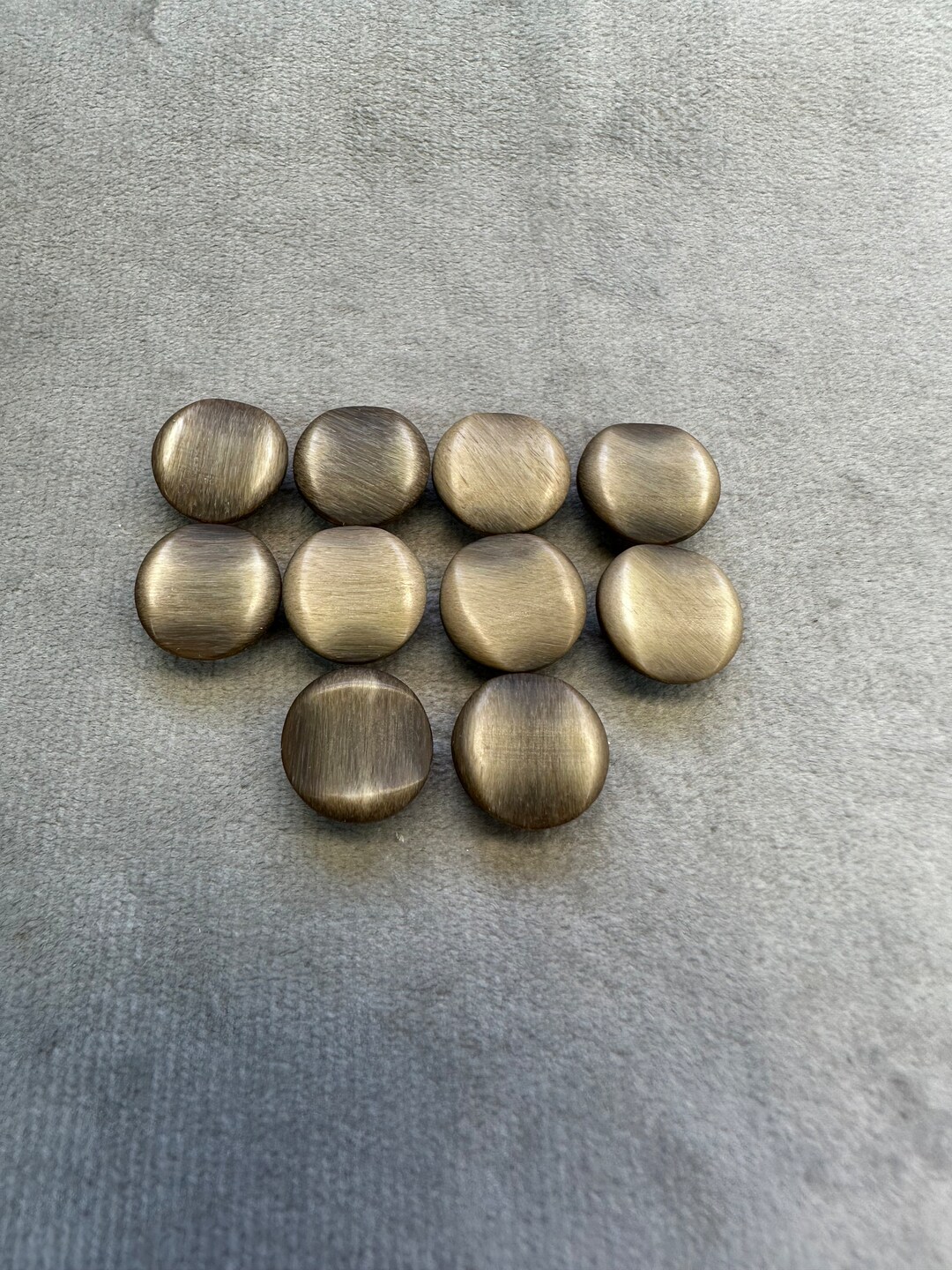 Ombre Buttons Brown Matt Finish 13mm a Set of 10 - Etsy