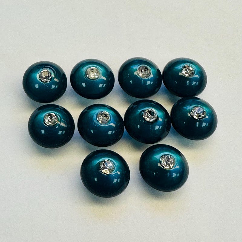 1 Teal Buttons - Etsy UK
