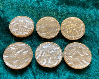 Peach Buttons | Etsy