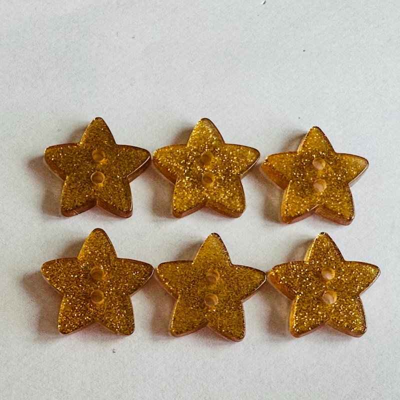 Star Shaped Buttons - Etsy