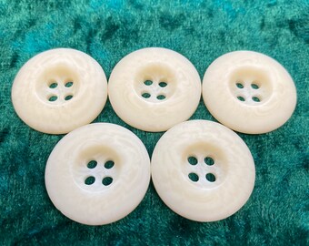 Cream Buttons - Etsy