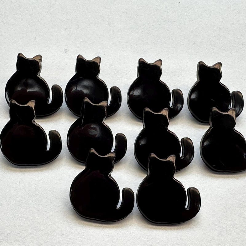 Cat Buttons - Etsy