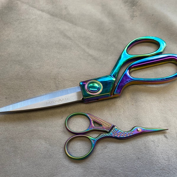 Iridescent Scissors - Etsy