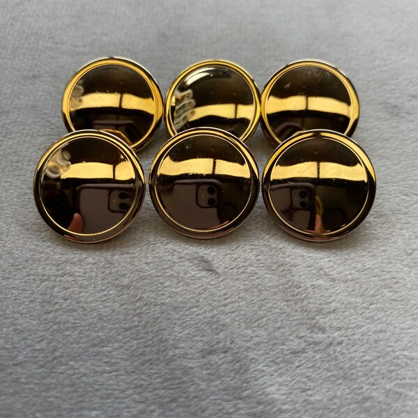 Metal Mirror Buttons - Etsy