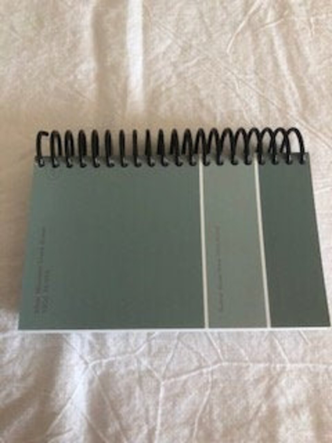 Paint Chip Notebook - Etsy