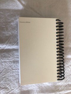 Paint Chip Notebook - Etsy