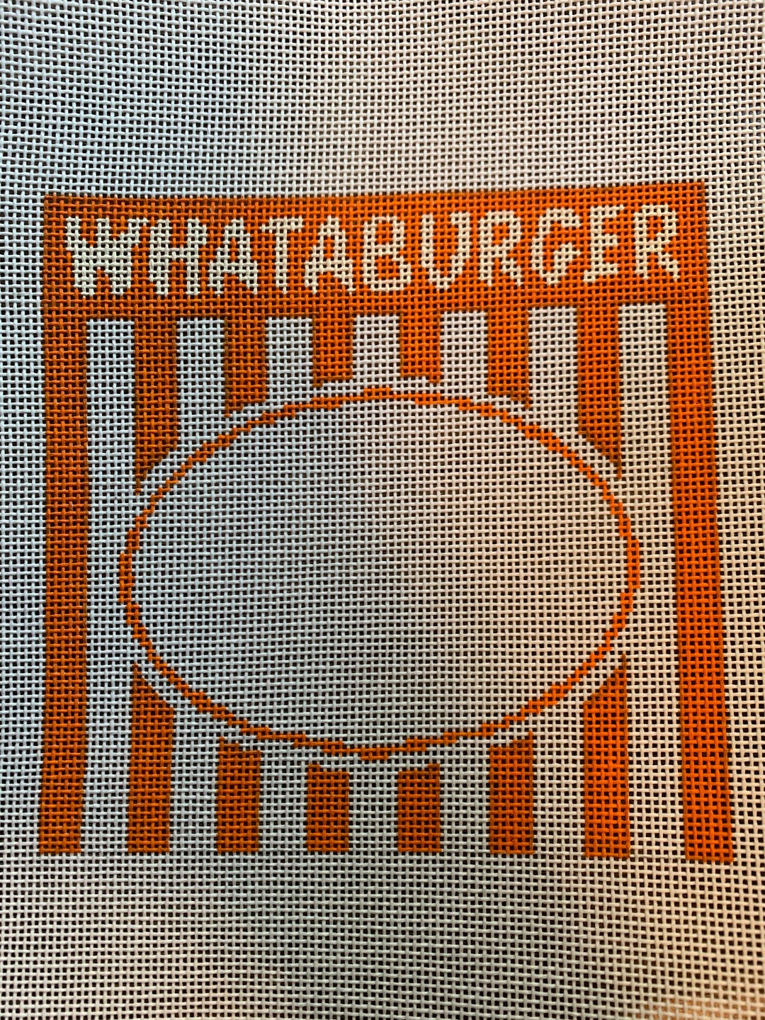 Whataburger Table Number Needlepoint Canvas - Etsy