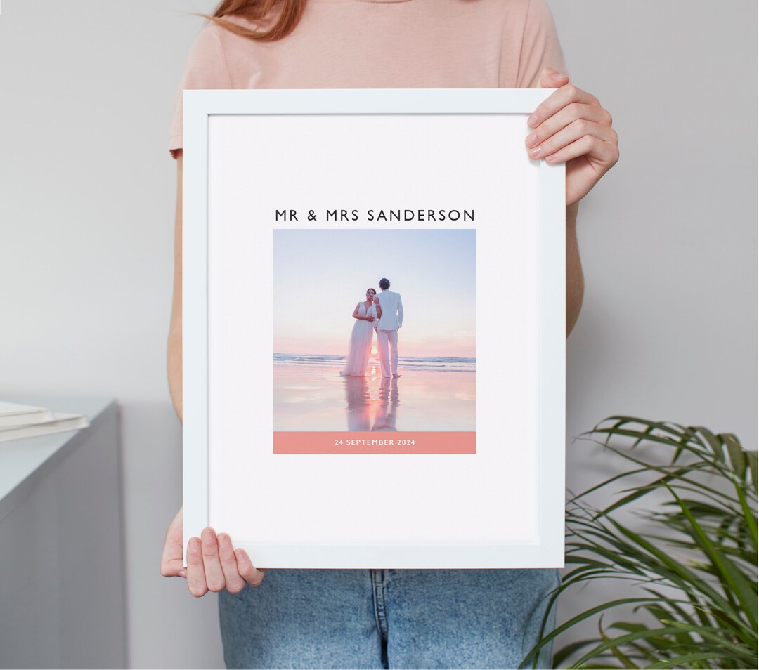 Use Your Own Photos Personalised Photo Print Custom Made Choice of ...