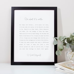 Personalised Poem Print. Use Your Own Words. Custom Made. Handmade ...