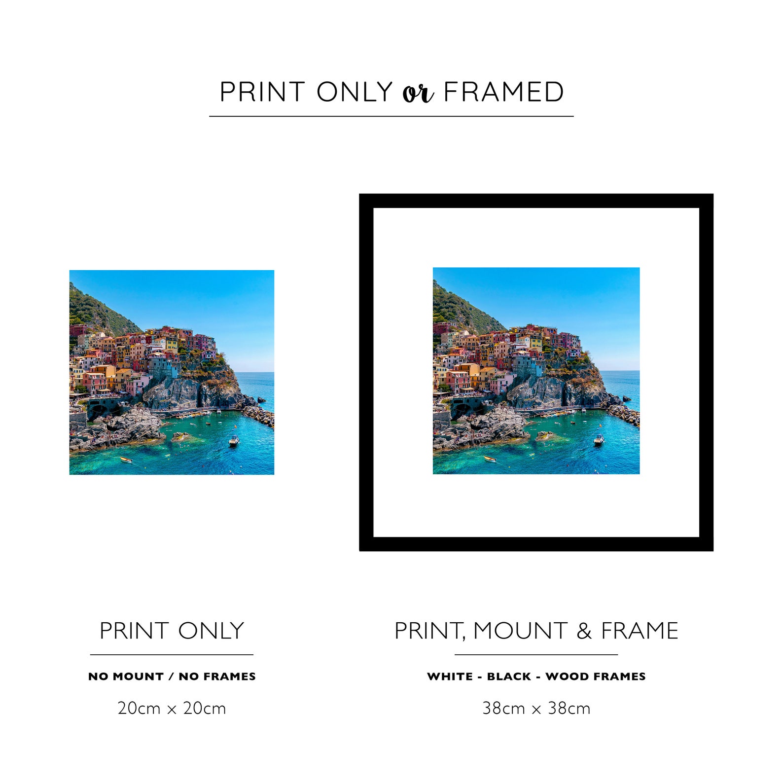 Use Your Own Pictures Set of 6 Personalised Photo Prints Available ...