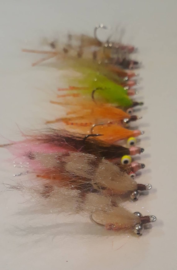 Bonefish Flies Assortment With Box - Etsy