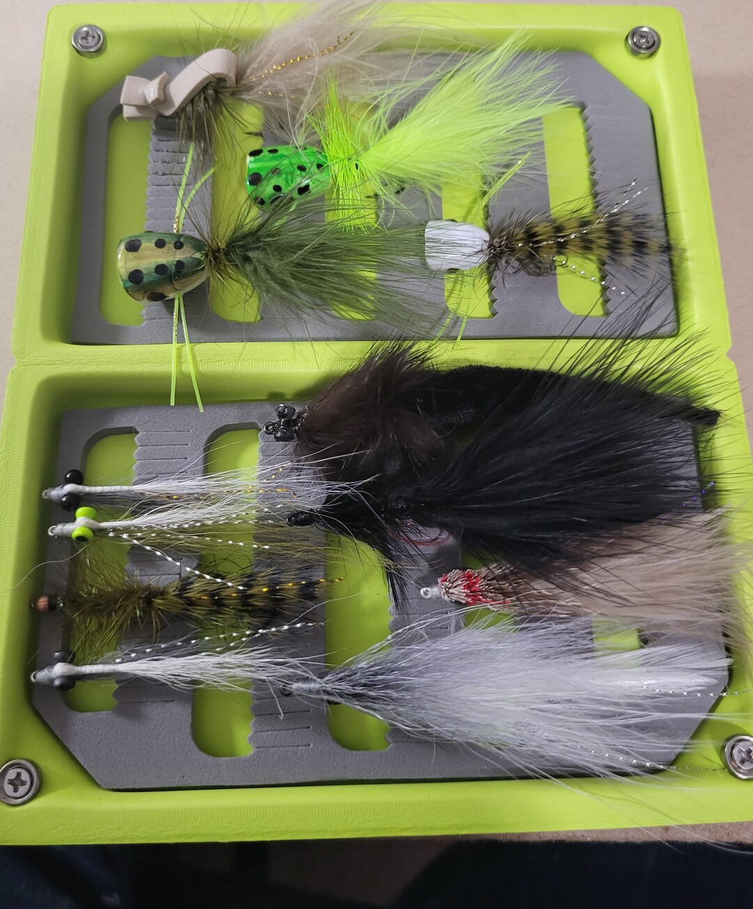 Bass Fly Kit With Box - Etsy