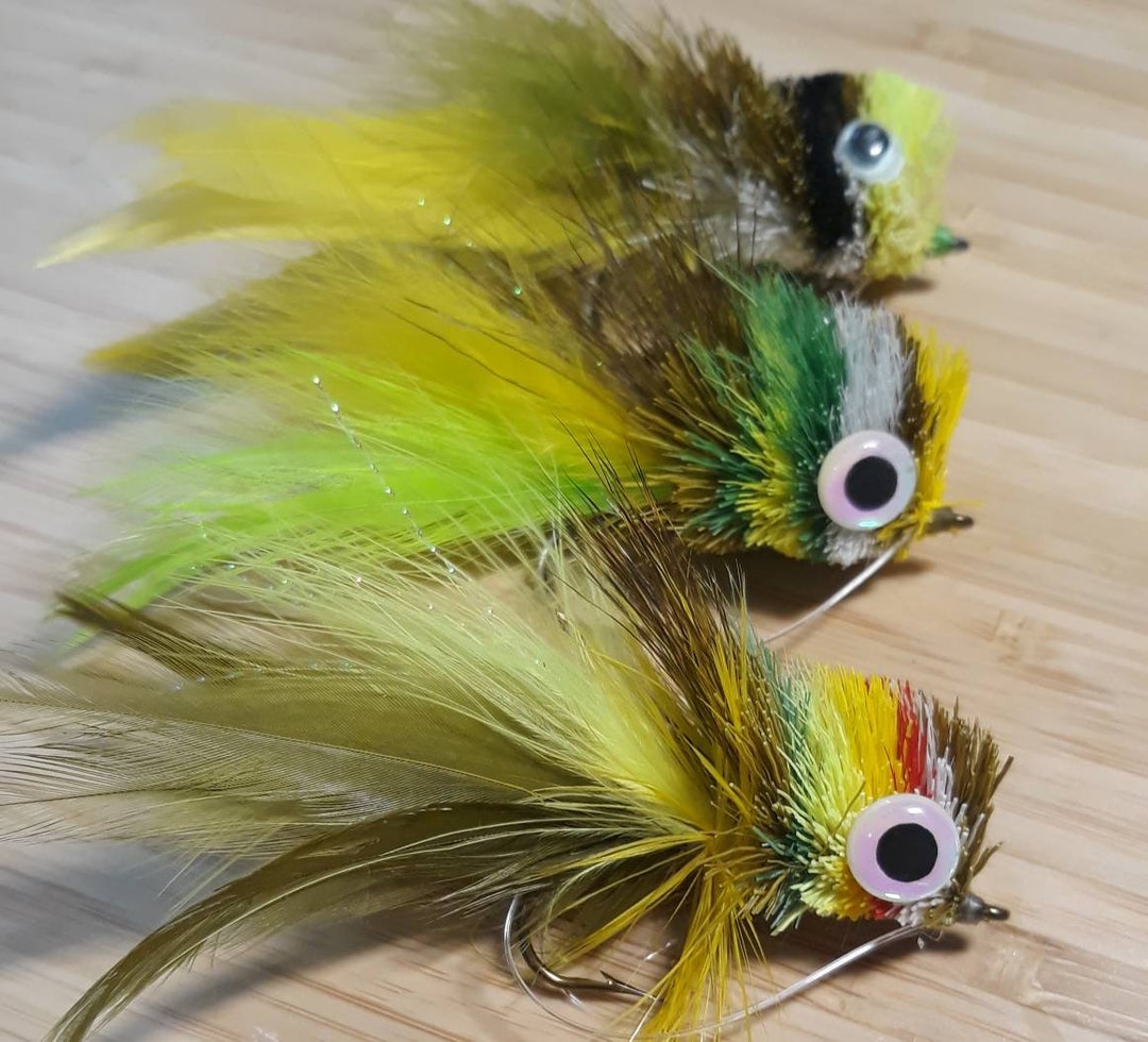 3 Pack JUMBO Deer Hair Poppers - Etsy