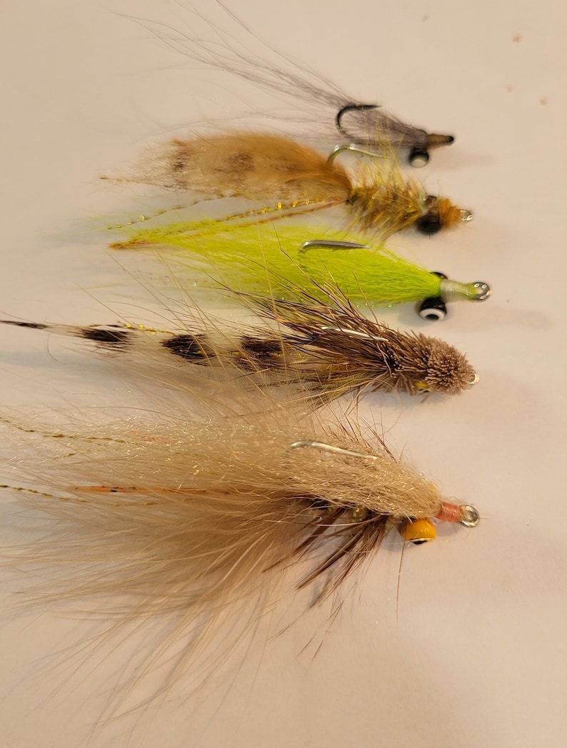 5 Pack of Redfish Flies - Etsy