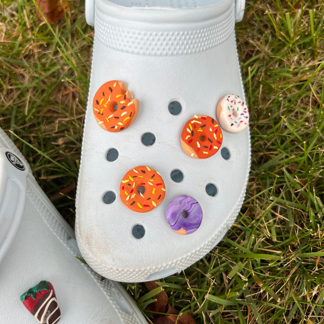 Handmade Donut Croc Charm - Etsy