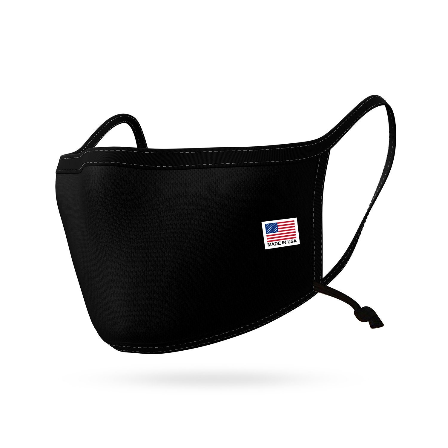 Made in USA Face Mask Adjustable Ear Filter Pocket Washable Reusable ...
