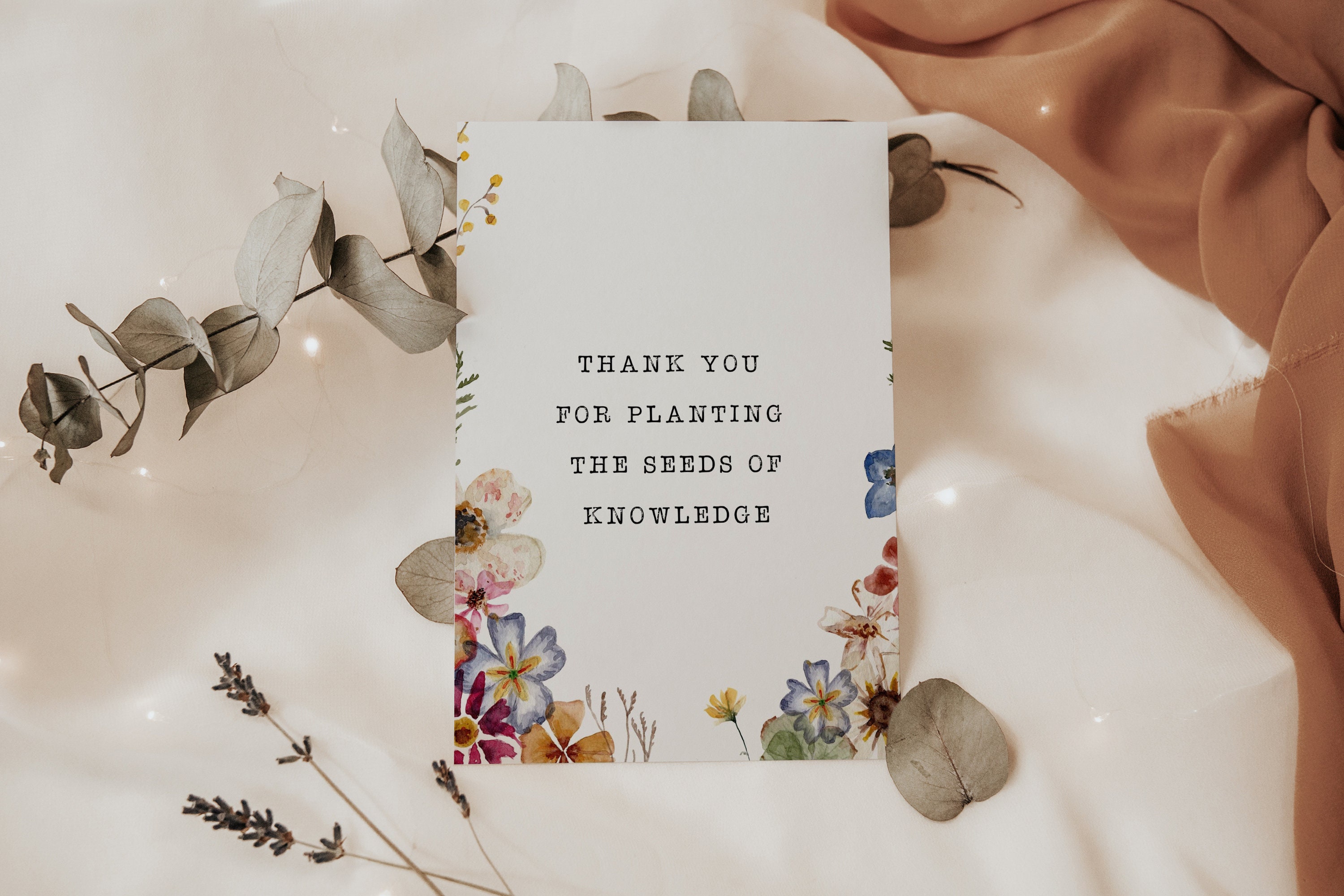 Teachers Day Card Printables | Printable Gift for Teacher | Printable ...