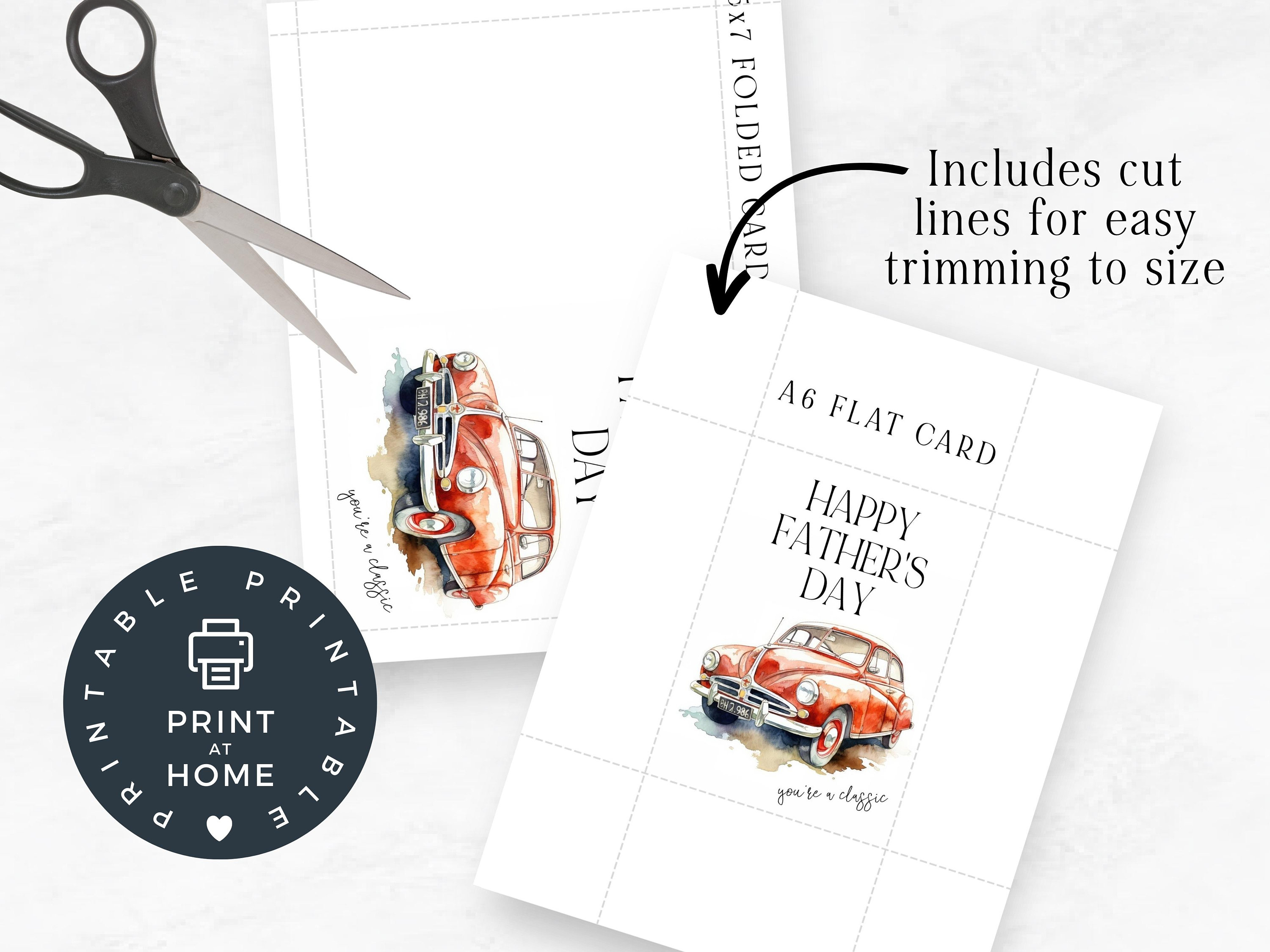 Car Lover Father's Day Card | Classic Car Father's Day Card | You're A ...