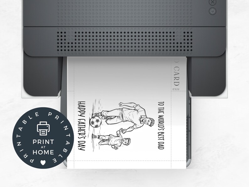 Father's Day Card Printable Coloring | Printable Fathers Day Card to ...