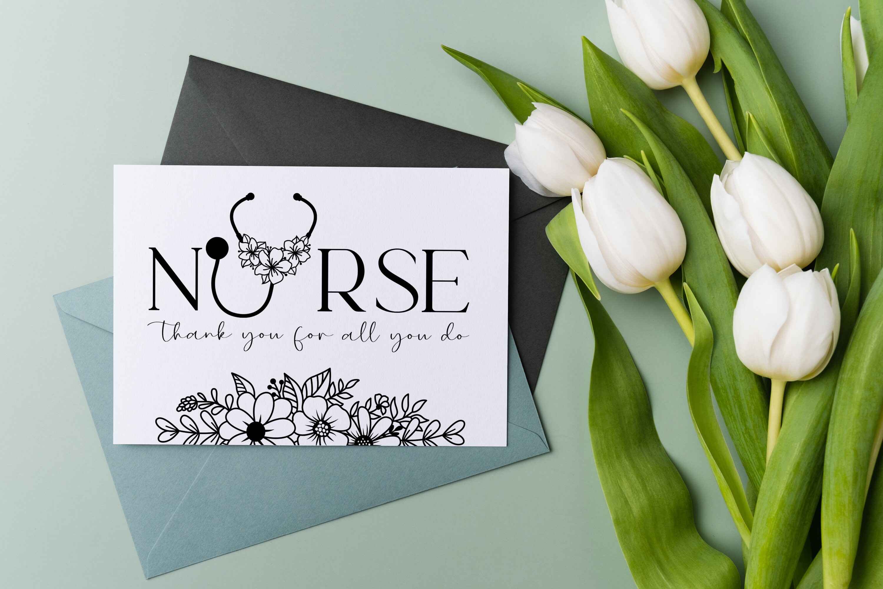 Nurse Thank You Cards Printable Nurse Week Thank You Cards Thank You ...