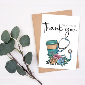 Nurses Week Thank You Cards | Thank You Cards for Nurses Week | Nurse ...