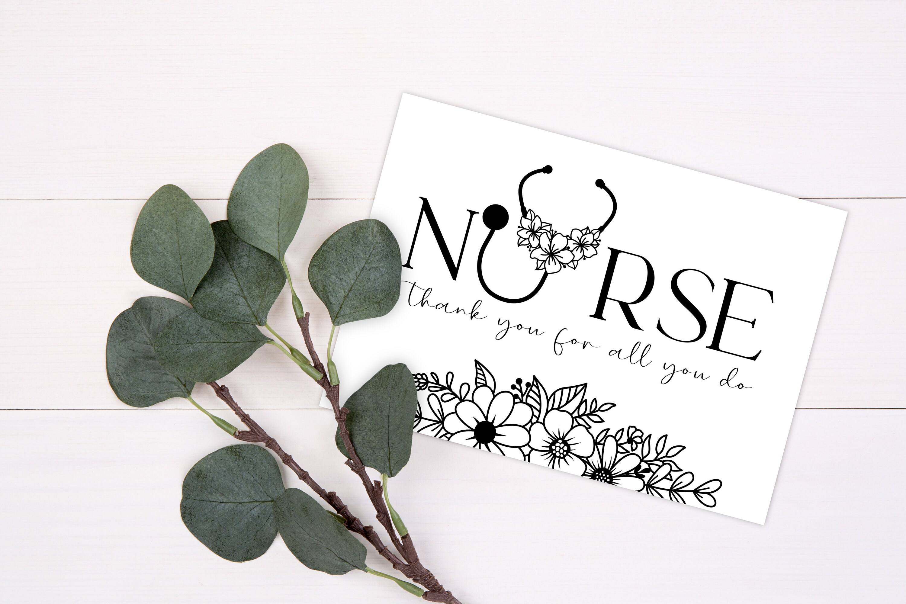 Nurse Thank You Cards Printable Nurse Week Thank You Cards Thank You ...