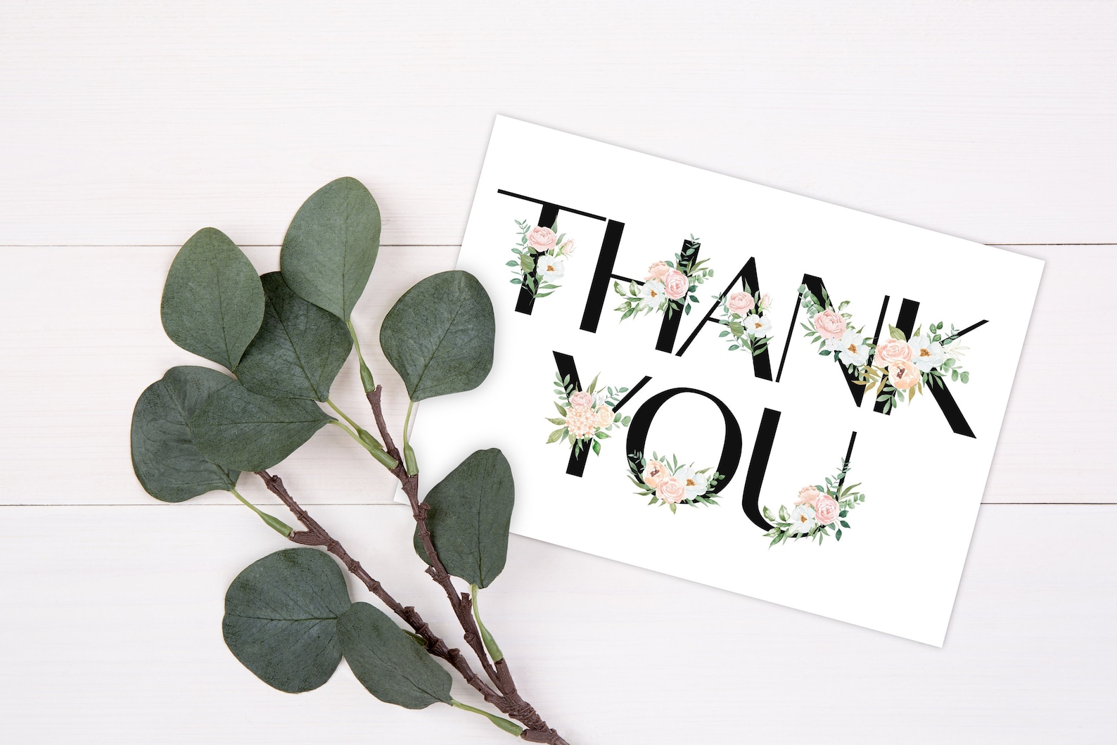 Foldable Printable Thank You Cards | Printable Thank You Card PDF ...