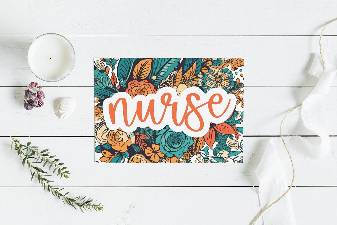 Card for Nurses Printable PDF | Thank You Cards for Nurses Week | Nurse ...