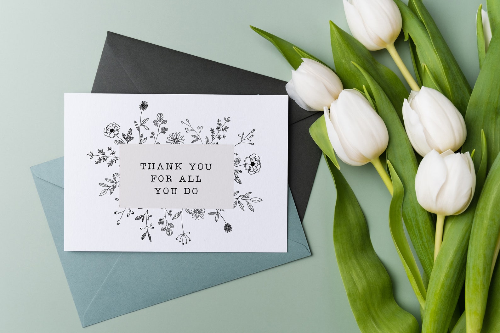 Digital Downloads Thank You Card | Printable Thank You Card PDF | Print ...