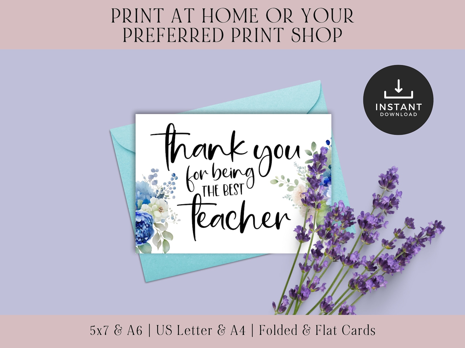 Colorful Teachers Day Thank You Card | World Teachers Day | Printable ...