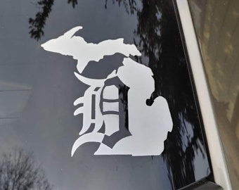 Old English D Decal | Etsy