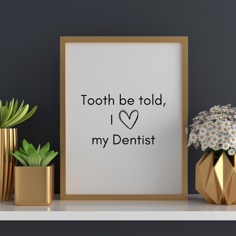 Dentist Poster - Etsy