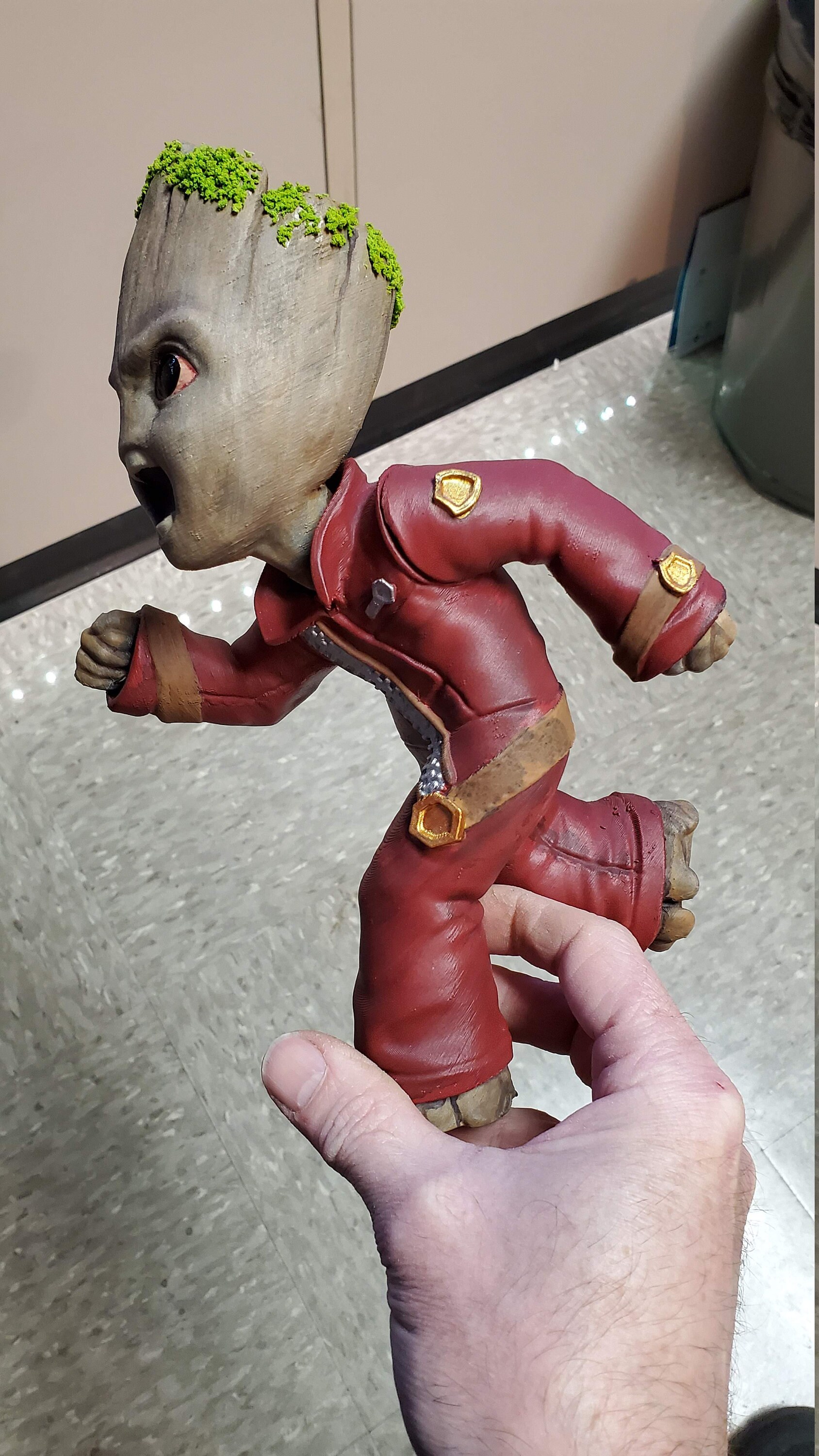 Ravager Baby Groot (3D Printed Model) - Etsy