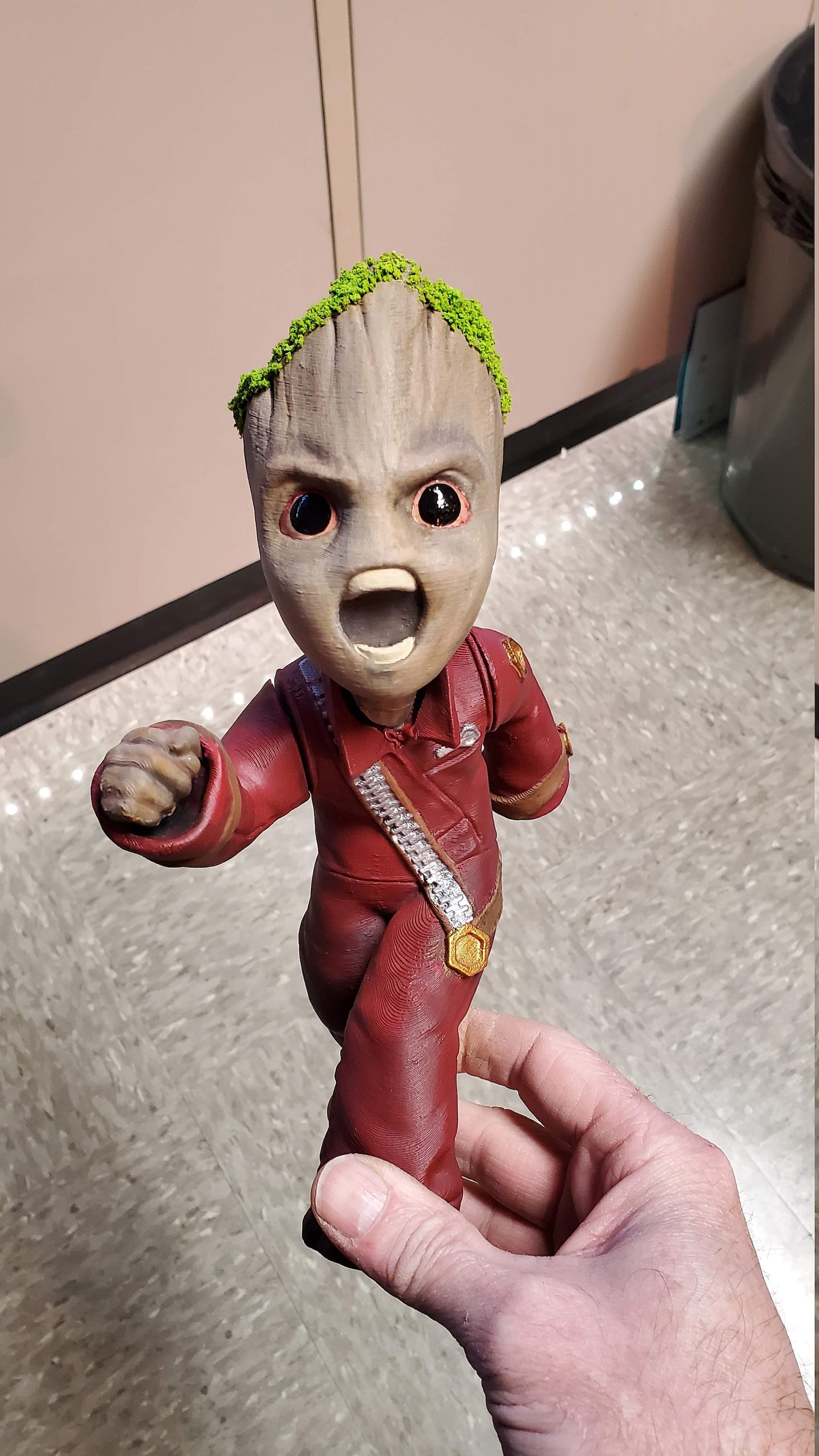 Ravager Baby Groot (3D Printed Model) - Etsy
